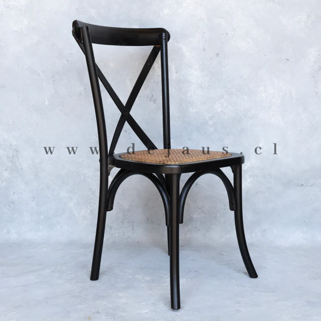 Pack x4 Sillas Crossback Madera - Dejaus